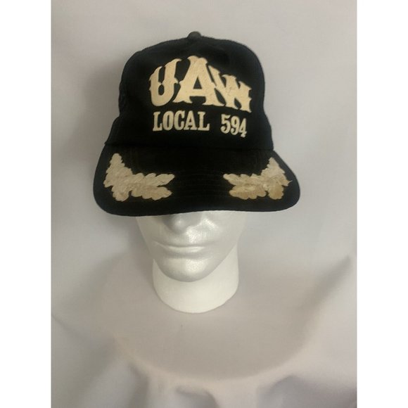 HaT | Accessories | Uaw Local 594 Teamsters Mesh Vintage Trucker ...